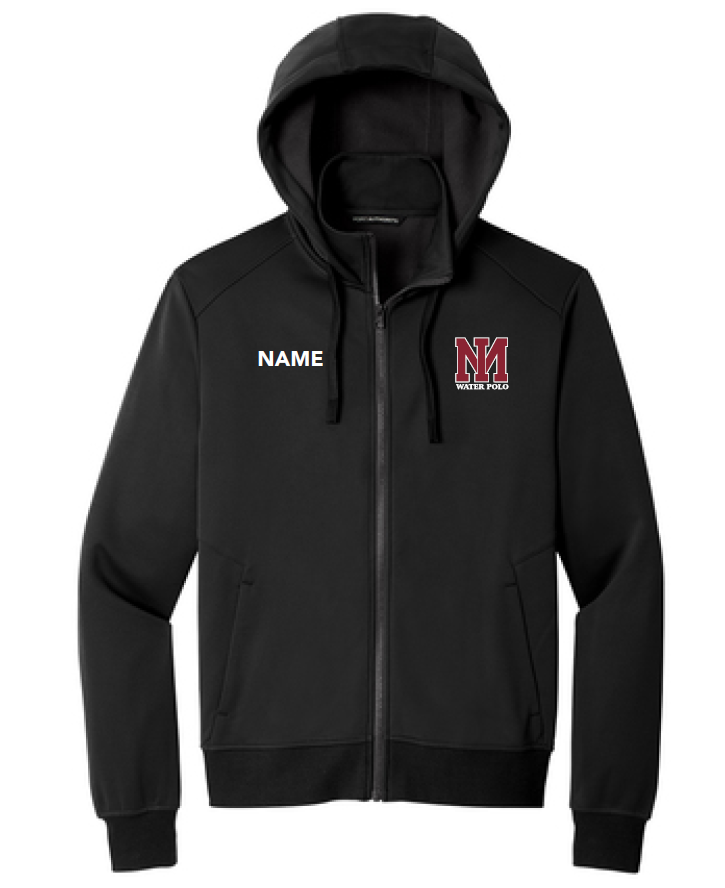 MI - SMOOTH FINISH FLEECE HOODED JACKET WITH NAME (Mens & Ladies ...